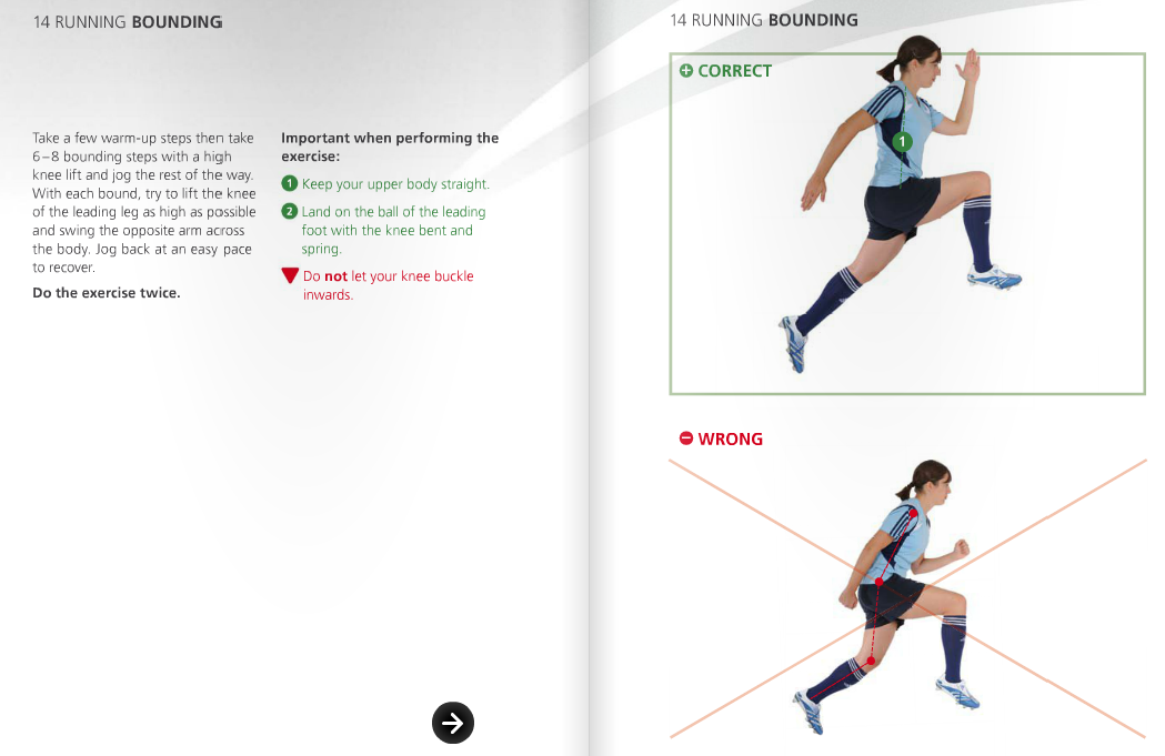 FIFA 11+ Level one, warm up and injury prevention program | Training ...