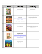 August Lesson Plans