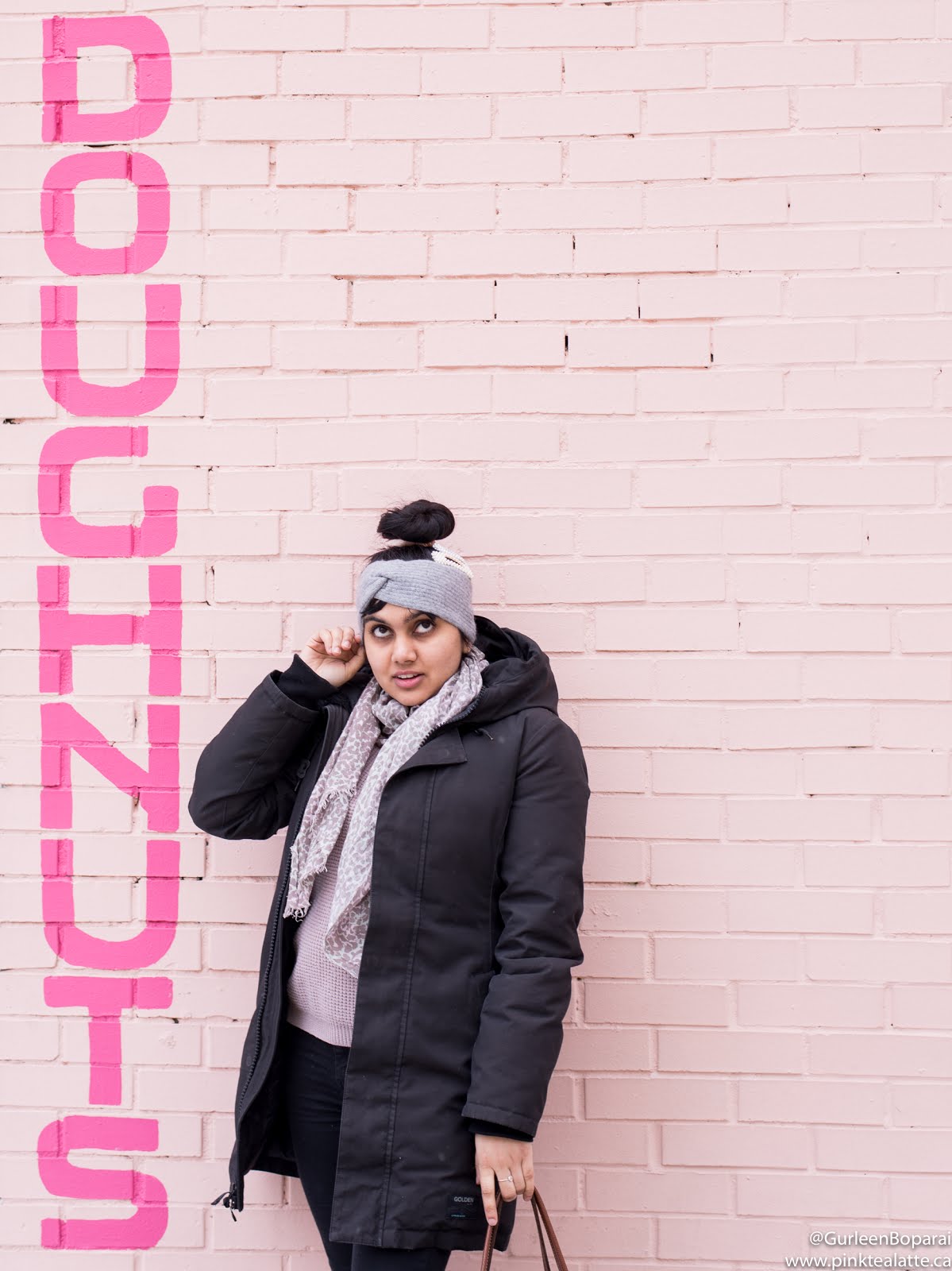 Pink Tea Latte: Pretentious and Pink aka COPS Miniature Doughnuts Toronto