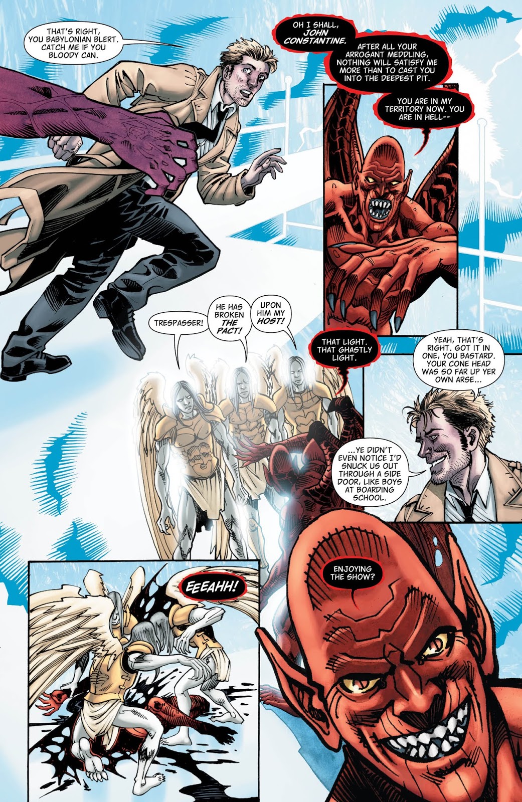 Weird Science DC Comics: The Hellblazer #22 Review and **SPOILERS**