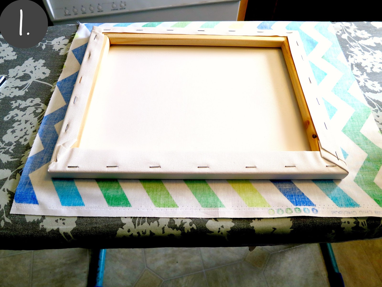 My Little Lovelies: Fabric Flower Canvas