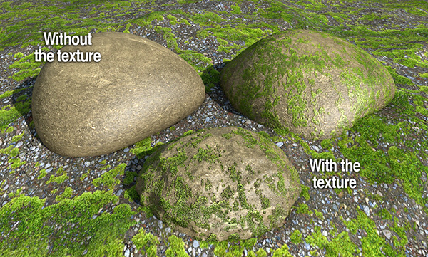 Fotos varias: Seamless Moss Texture with Alpha