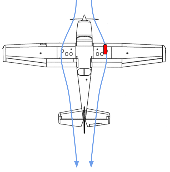 Airball.aero: Yaw bias due to asymmetric mounting