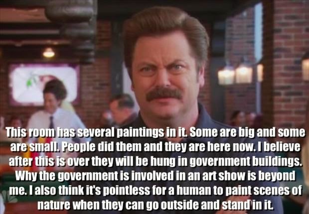 The Lonely Libertarian: Why I love Ron Swanson