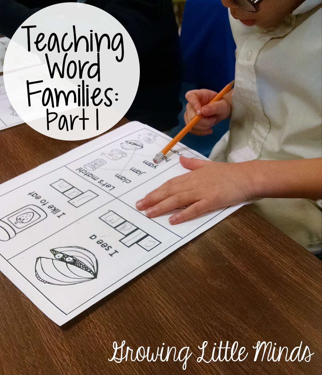Growing Little Minds: Working with Word Families