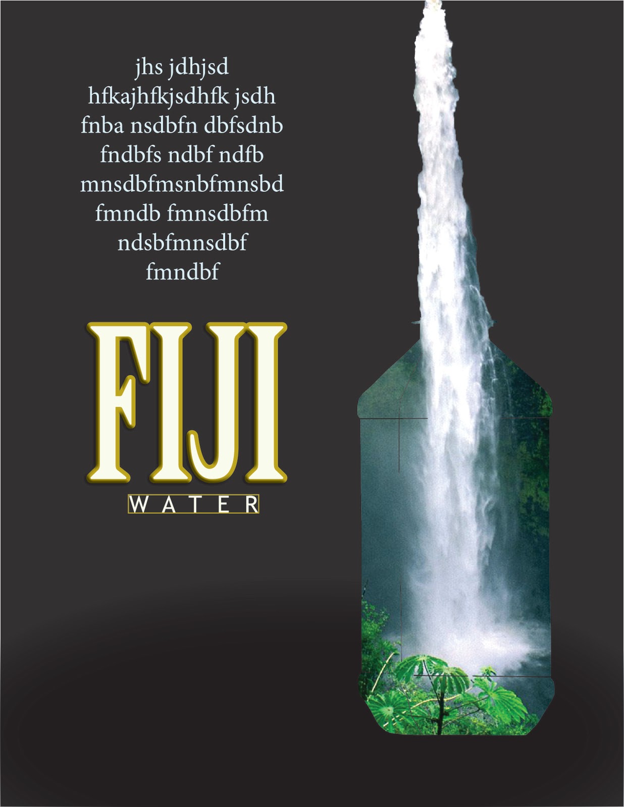 kforshee: Illustrated Ad for FIJI water