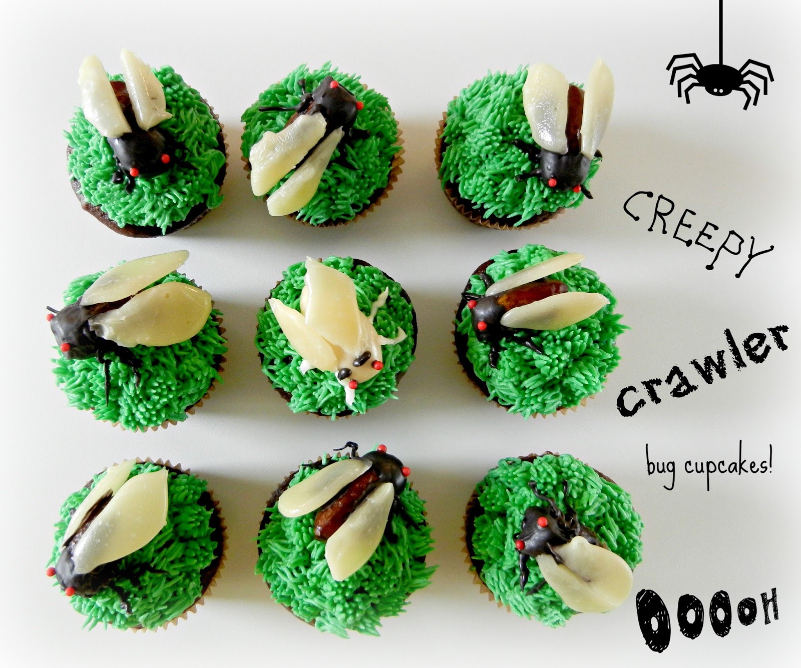 Sugar Swings! Serve Some: Cicada Bug Cupcakes