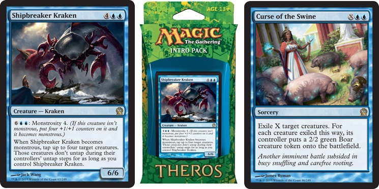 MTG Realm: Theros Intro Pack Decklists