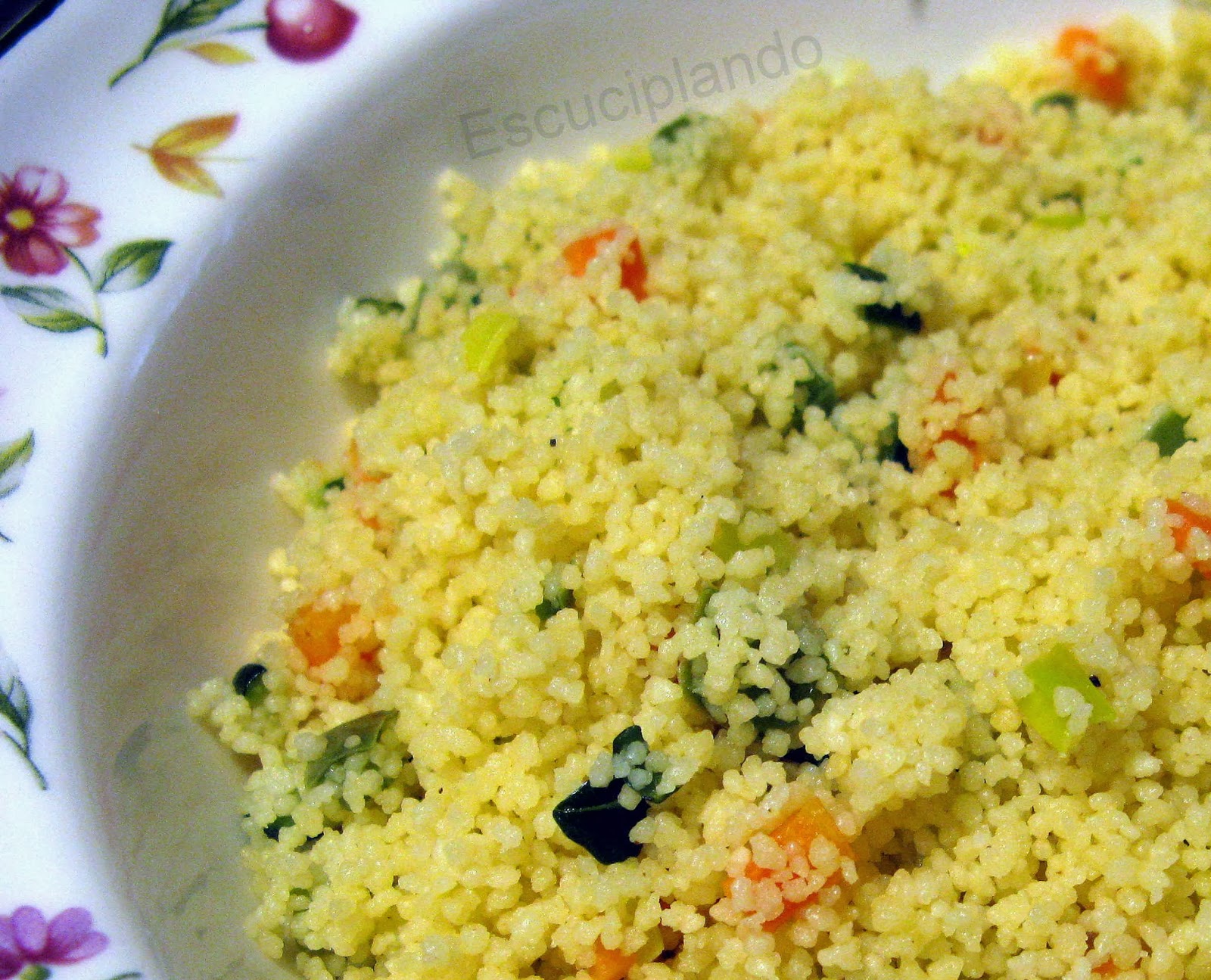Escuciplando: CUSCÚS DE VERDURAS