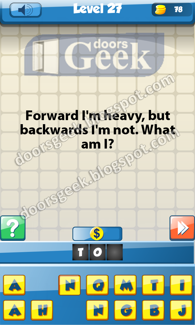 Little Riddles – Brain Teaser Level 27 ~ Doors Geek