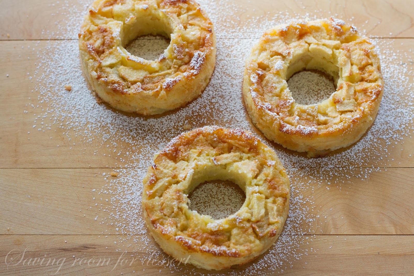 Mini Fresh Apple Cakes - Saving Room for Dessert