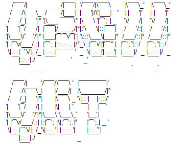 Vapor Life: COOL GEAR: ASCII ART GENERATOR