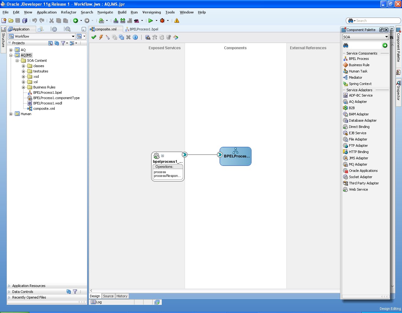 Learning Soa How To Use Aq Jms In Soa Suite 11g