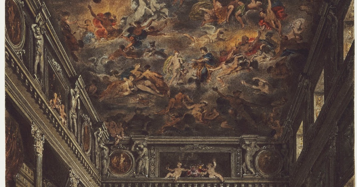 Spencer Alley: Watercolor Interiors by James Stephanoff (1784-1874)