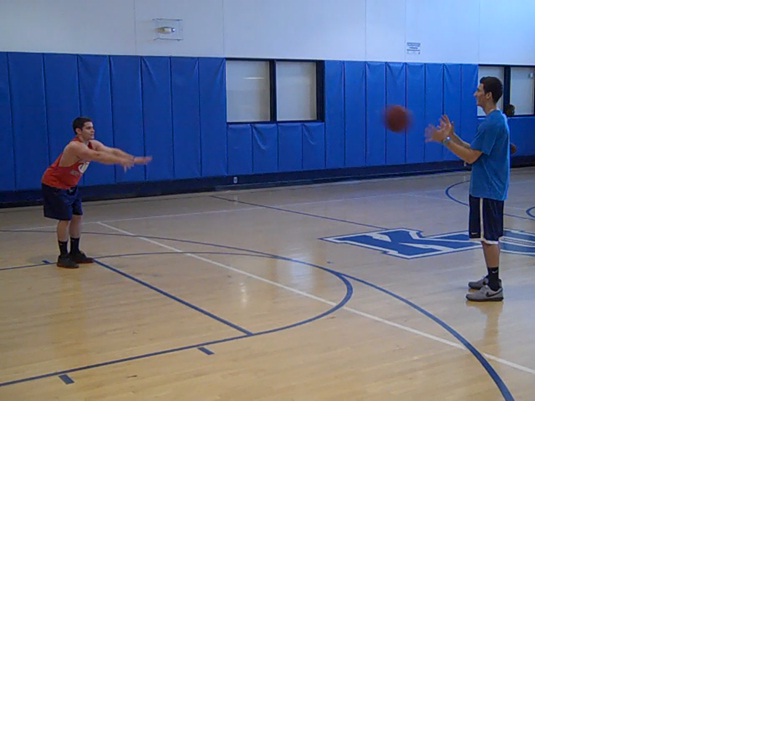 Basketball Passing Chest Pass Follow Through