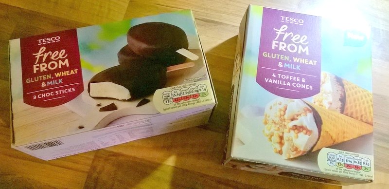 Grocery Gems: New Instore: Tesco Free From Choc Stick Ices, Twix Spread ...