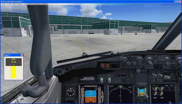 Flight Simulator Add-on by planeman: VDGS(Visual Docking Guidance ...