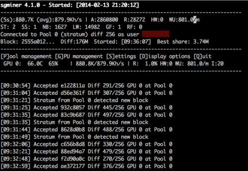 Sgminer: Sgminer for Windows