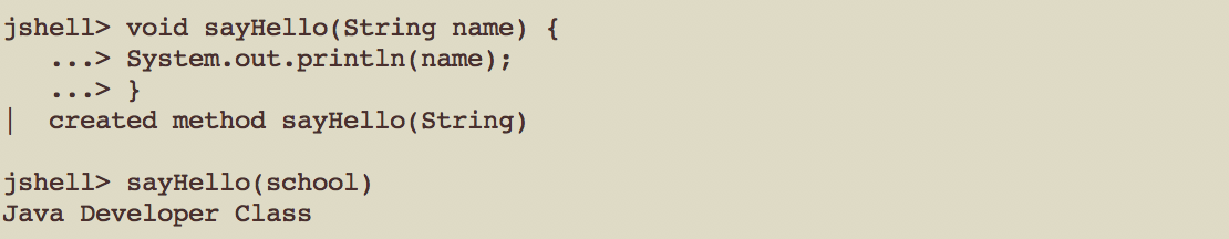 Myanmar Java User: JShell - Quick Start