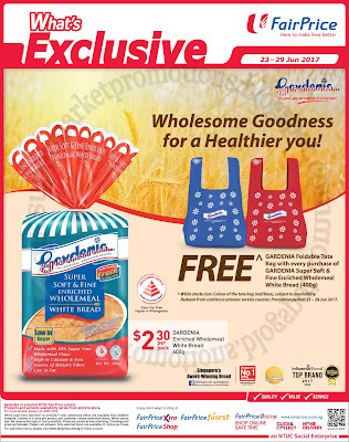 NTUC FairPrice Gardenia Bread Promotion 23 - 29 June 2017 ~ Supermarket ...