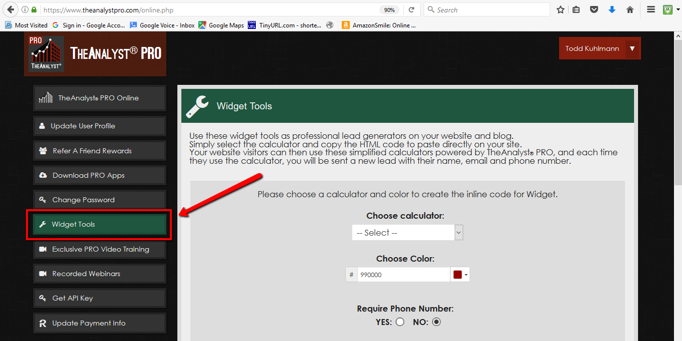 TheAnalyst® PRO by CRE Tech® Blog: Now, Send TheAnalyst PRO Widget Generated Leads to ClientLook