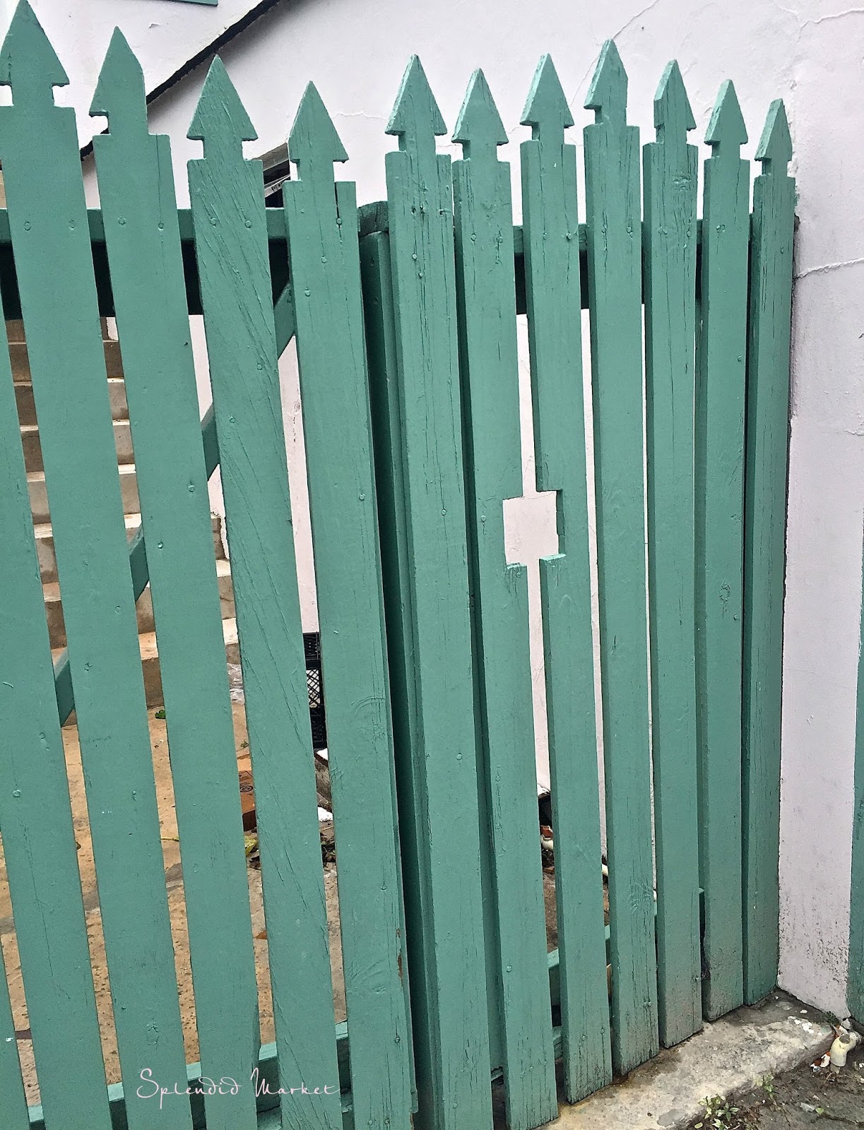 Charming fences, Harbour Island, The Bahamas….