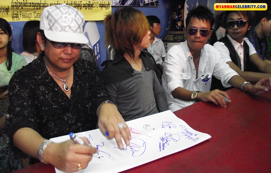 Photos: Nann Su Yati Soe's First Solo Album Promotion | Myanmar Singer ...