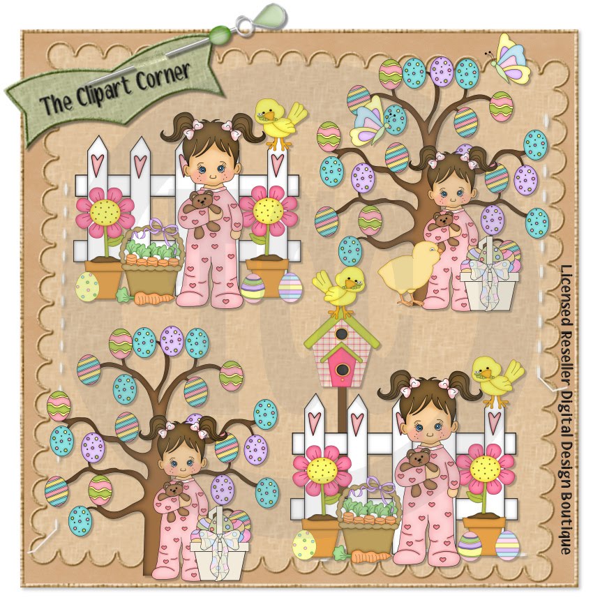 The Clipart Corner: Easter Egg Hunt Clip Art