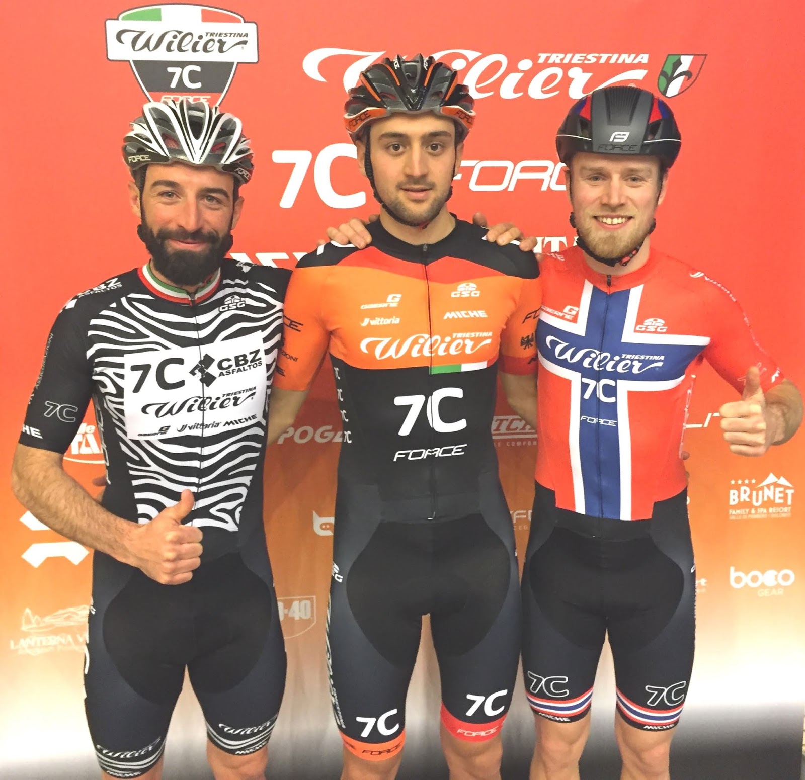 GSG Cycling Wear presenta el nuevo uniforme del Wilier Force 7C team ...