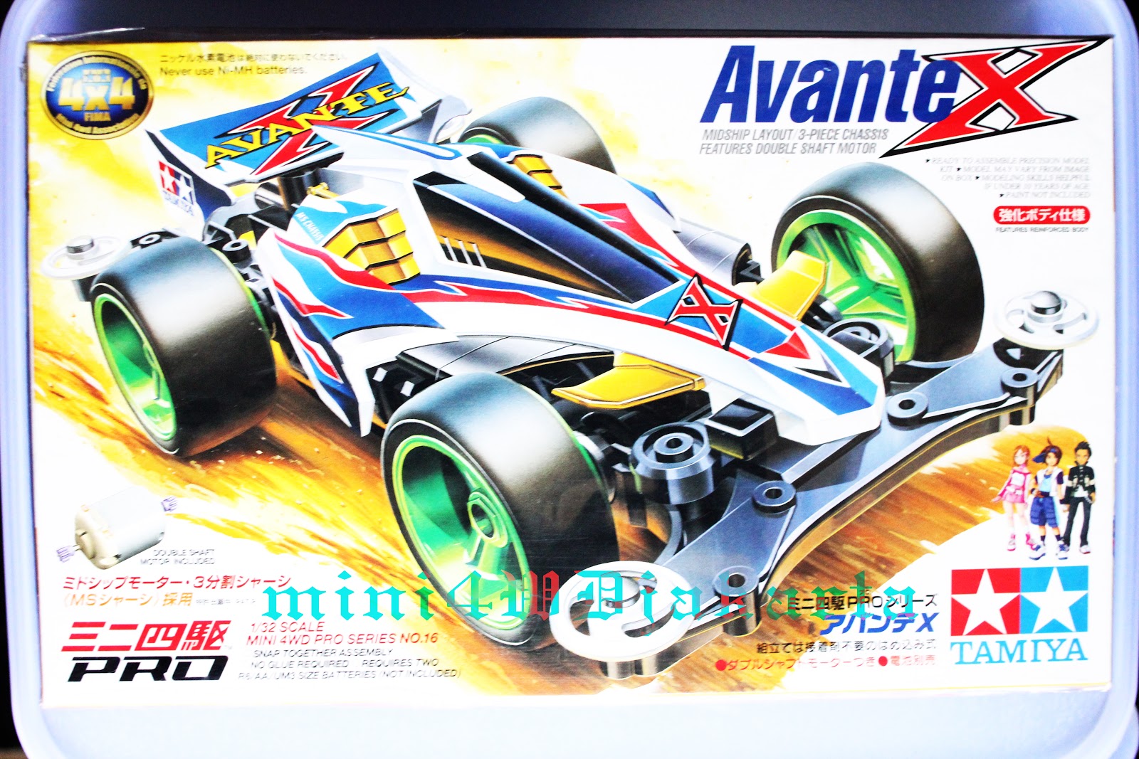 Toko TAMIYA Mini4WD Jakarta: [Jual] Tamiya Mini4WD AVANTE X
