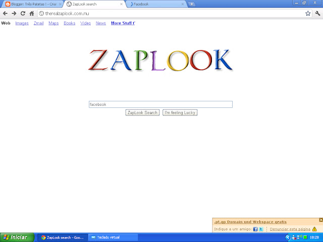 Os tres nerds !: Zaplook e splash face