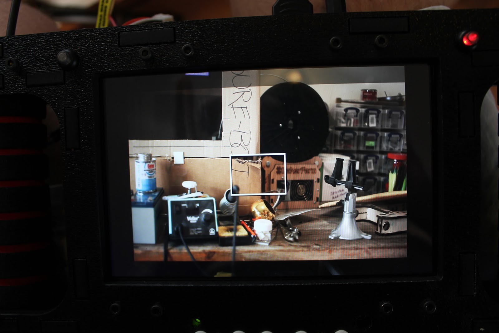 William Osman: Laser Cut: DSLR Monitor