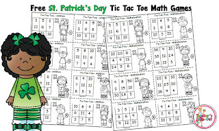 Free St. Patrick's Day Math Game | Teacher's Take-Out