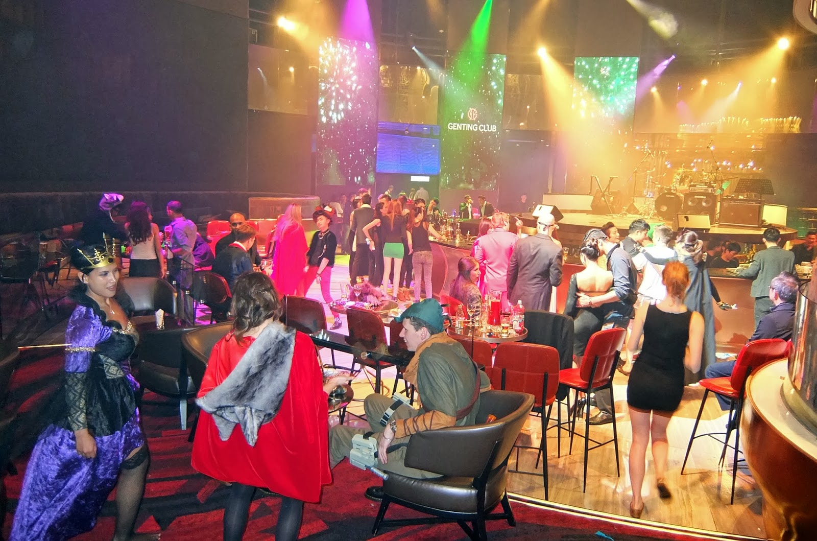 Kee Hua Chee Live!: PARTY TIME AT GENTING CLUB AS NEW YEAR DAWNED AFTER ...