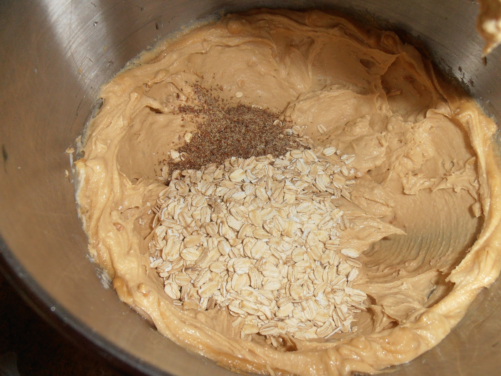 Peanut Butter Oatmeal Smarties Cookies | The Brunette Baker