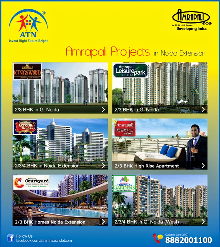 Property in Noida Extension, Amrapali Residential Projects in Noida NCR ...