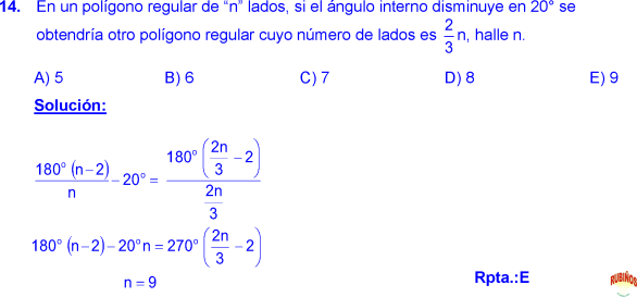 POLÍGONOS FORMULAS Y PROPIEDADES EJEMPLOS RESUELTOS GEOMETRIA ...