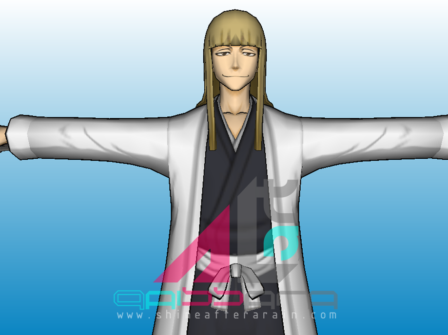 Shinji Hirako Division Captain 5 | 3D Model Bleach