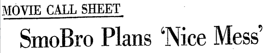 Classic Television Showbiz: Another Nice Mess starring Rich Little ...