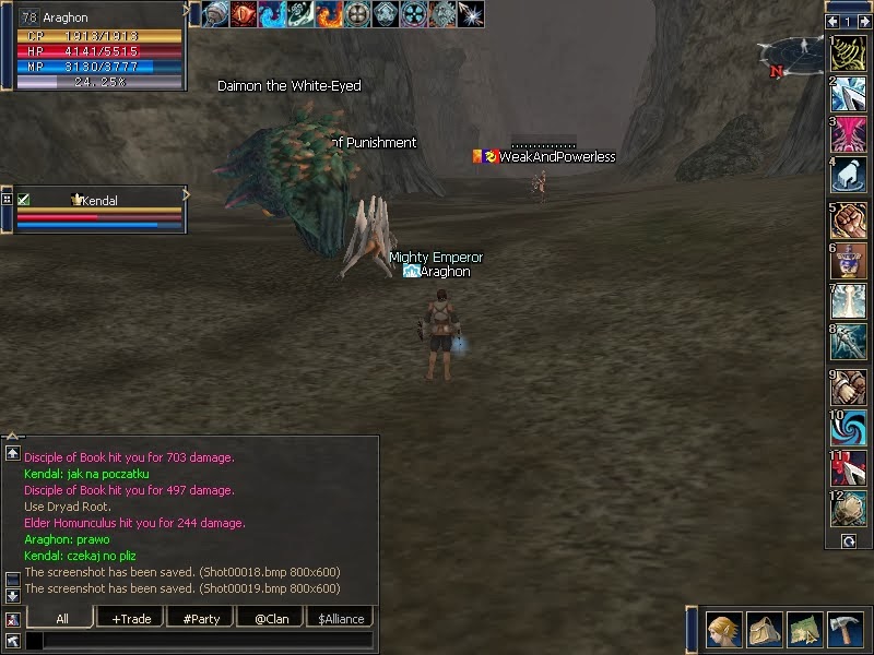 Lineage 2 - best mmo ever: Devastated Castle & random Treasure Hunter ...