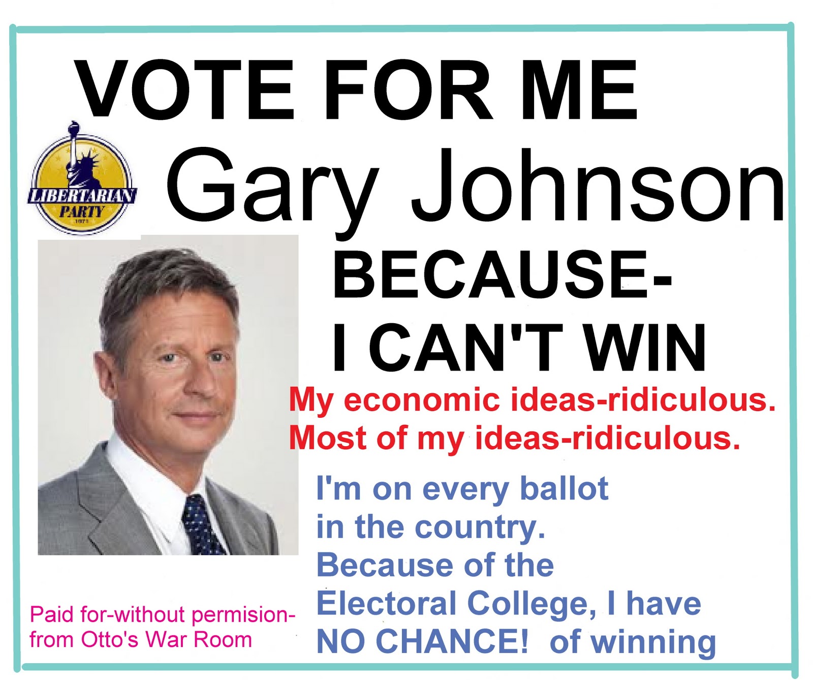 Otto's War Room (毛派): Free political ads?