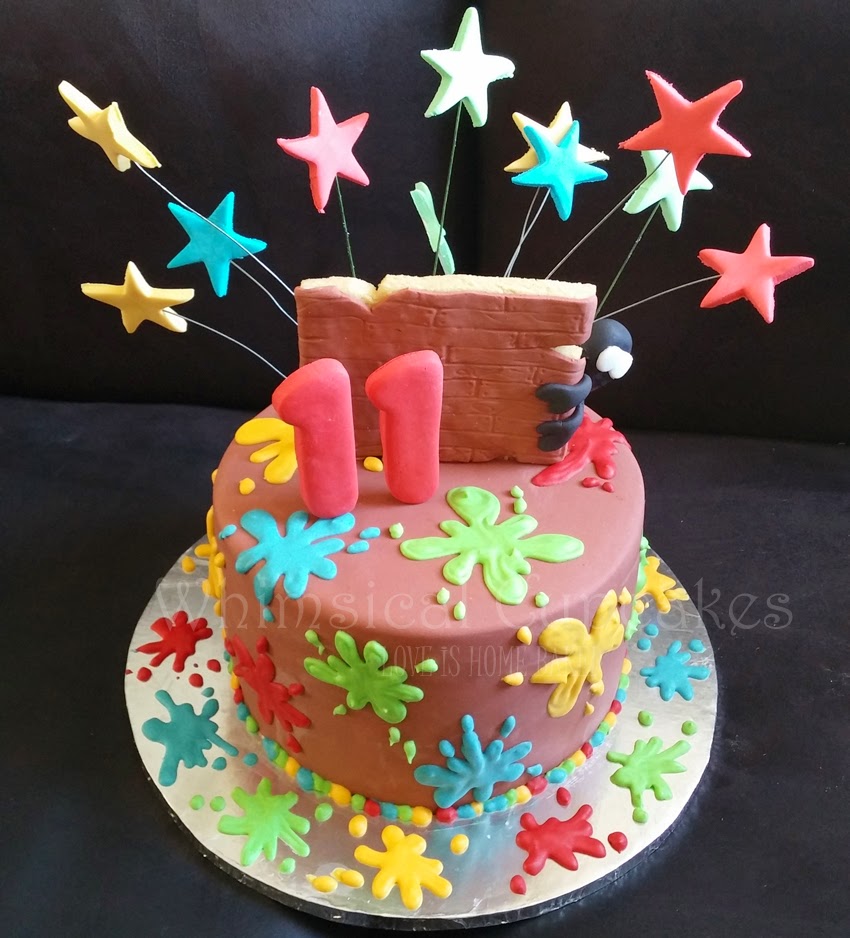 WHIMSICAL PAINTBALL BAKES