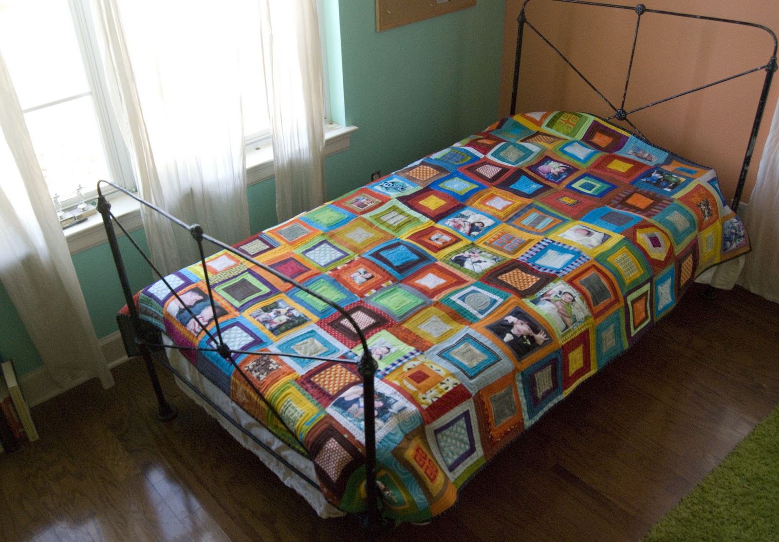 a stitch in dye: Beck's Quilt