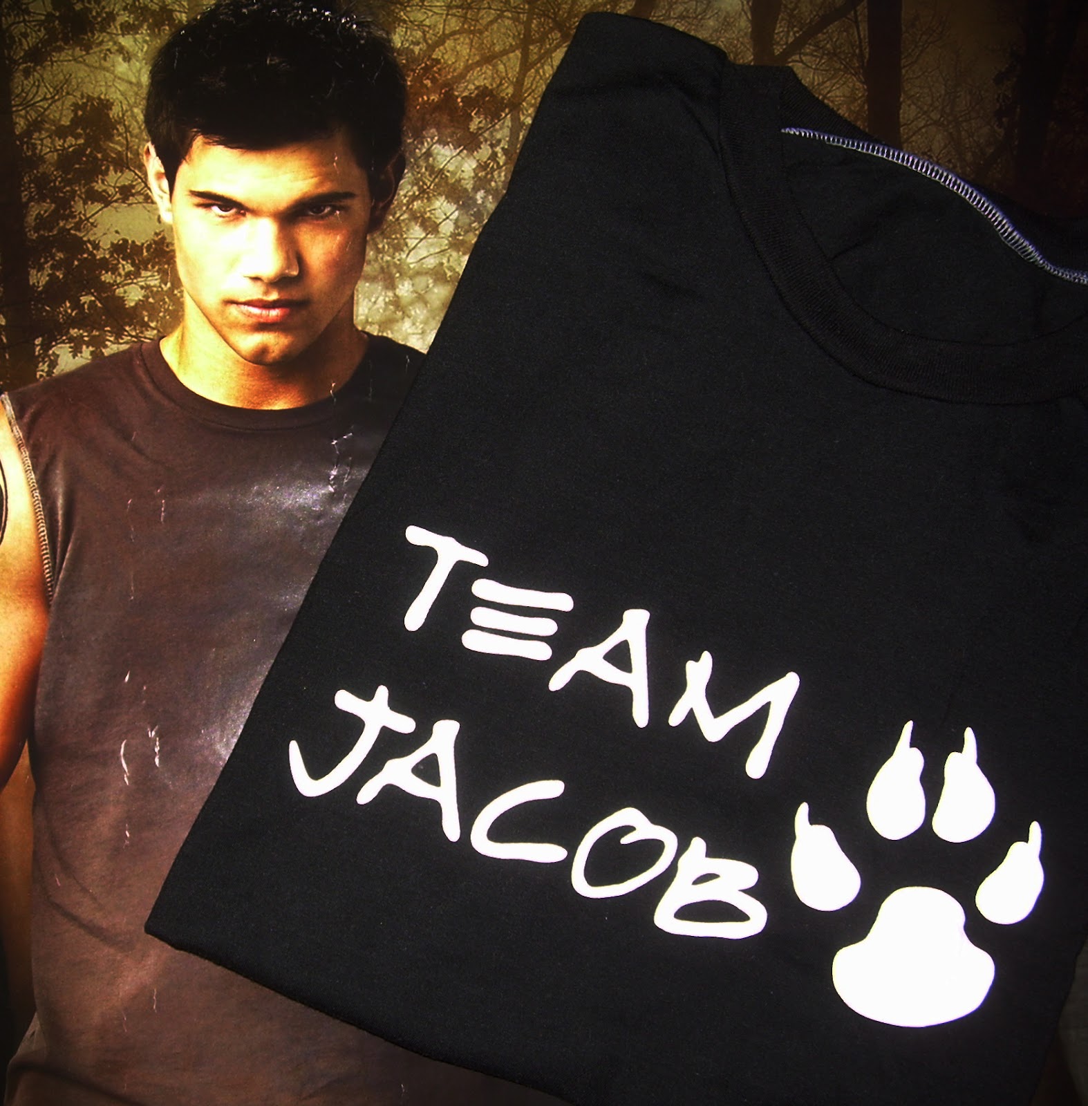 Limited-Edition 'Team Edward' and 'Team Jacob' Tees
