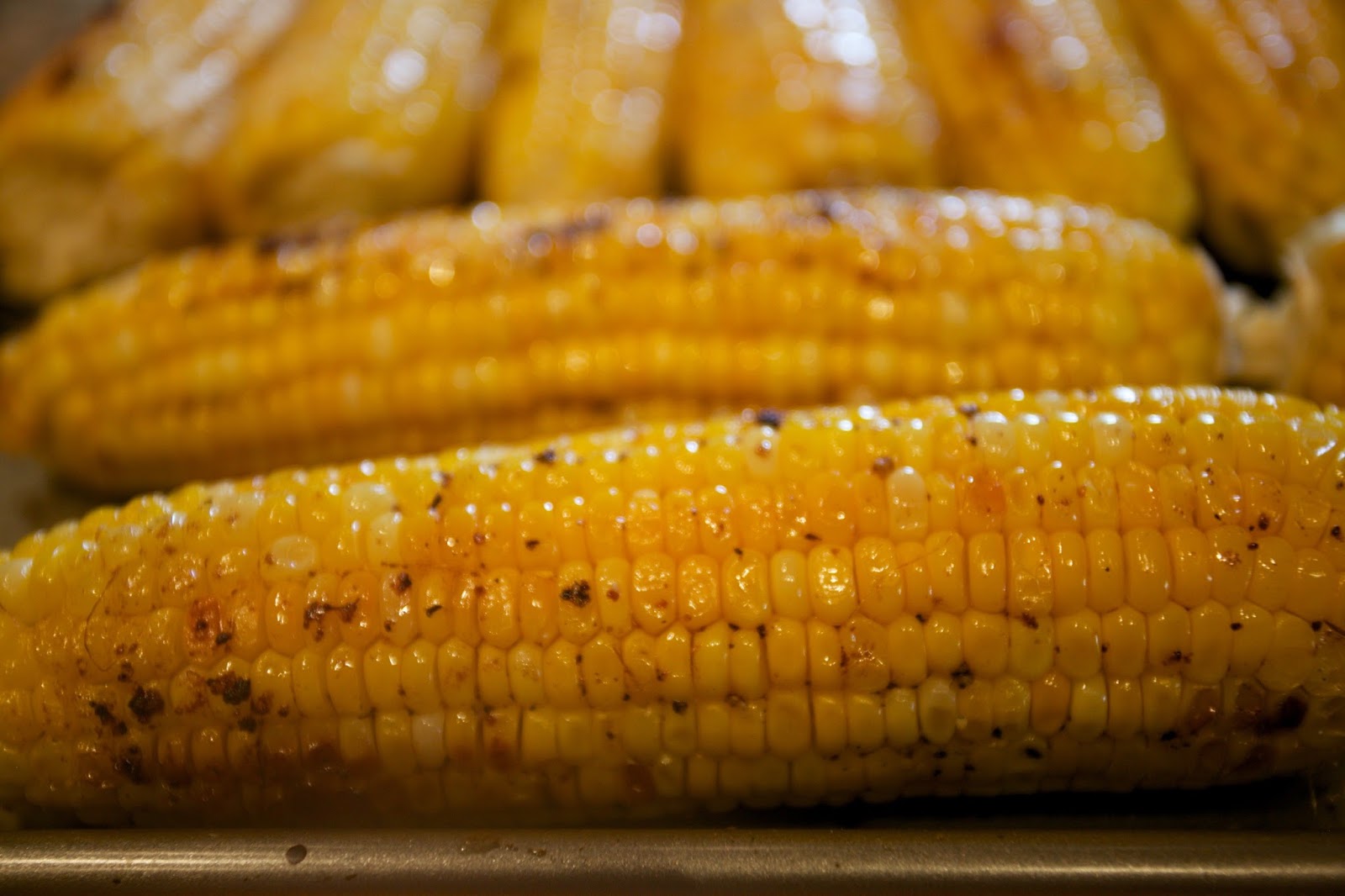 Oven Roasted Corn on the Cob