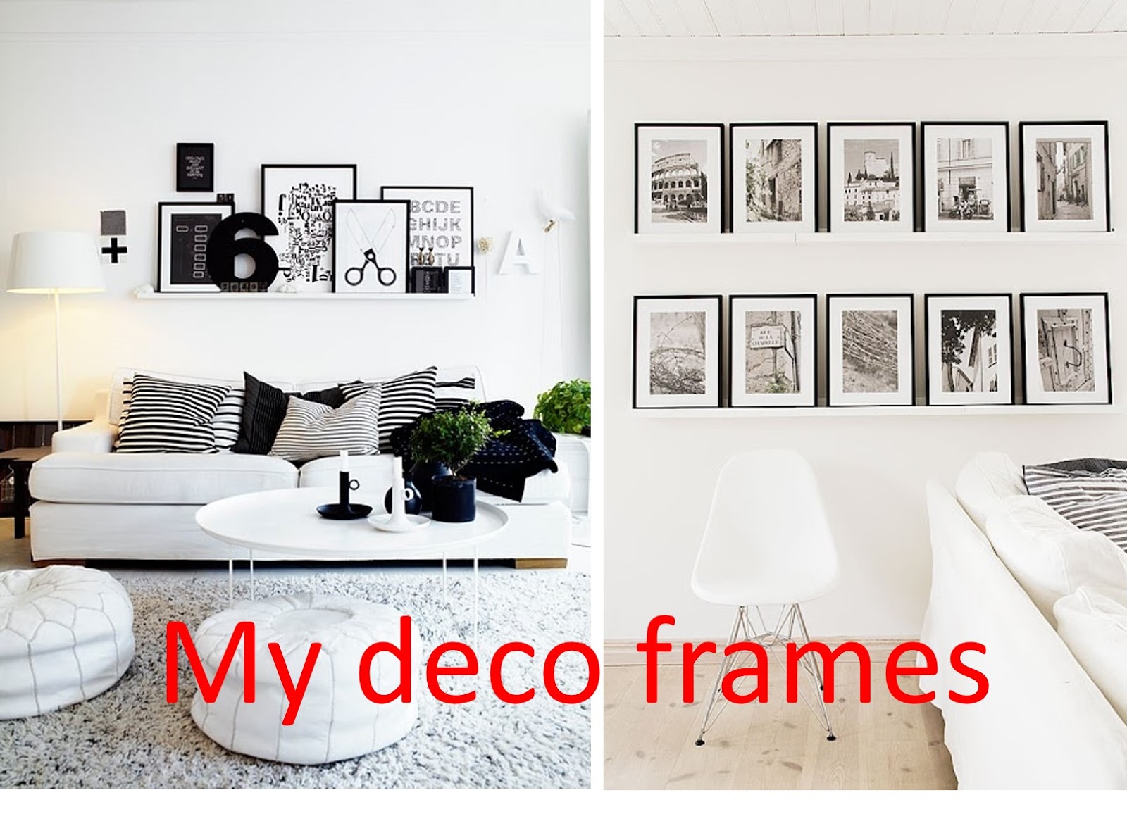 AnnChic: My deco Frames