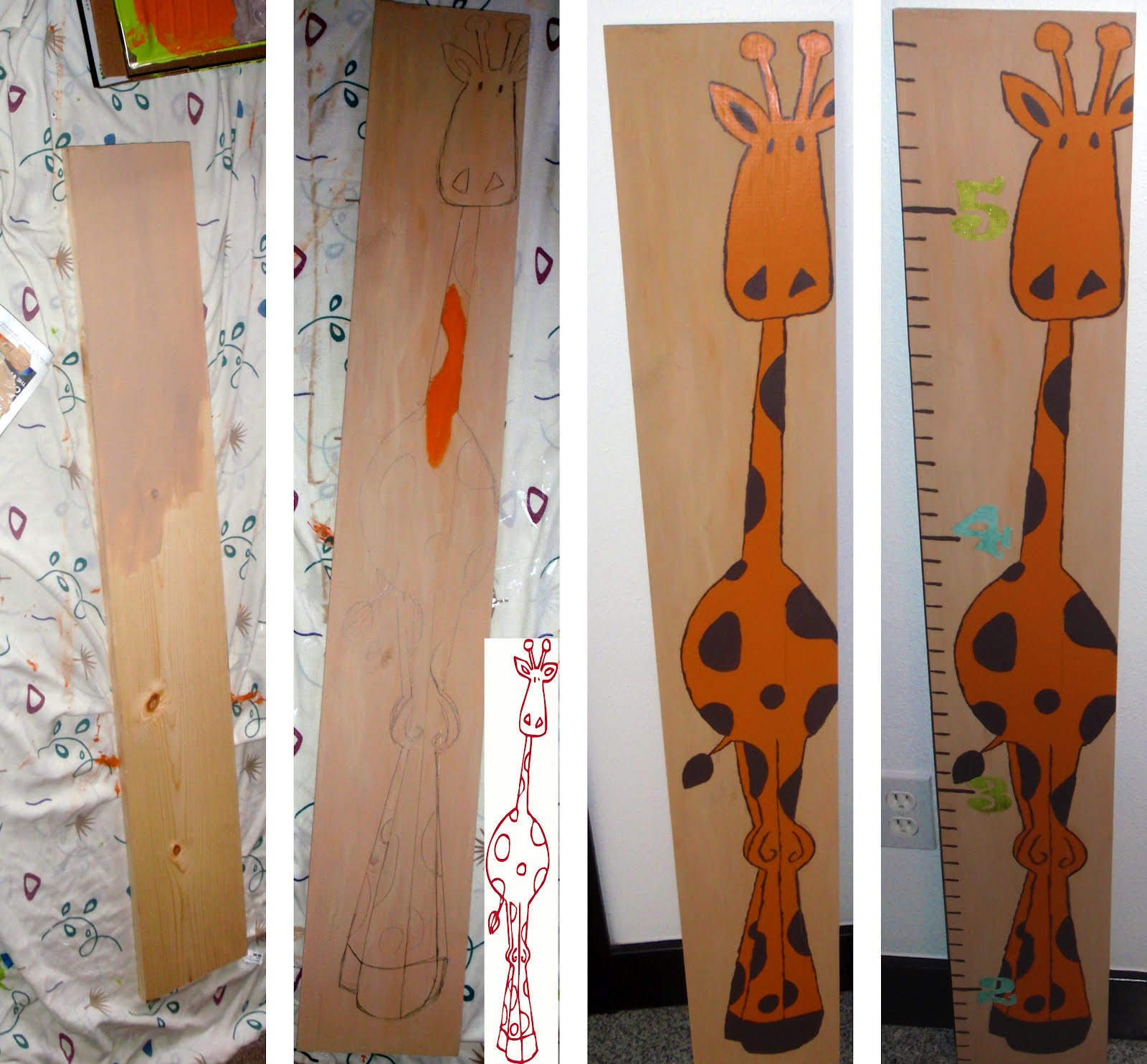 Fearfully and Wonderfully Made: Growth Chart//Medidor de tamanho