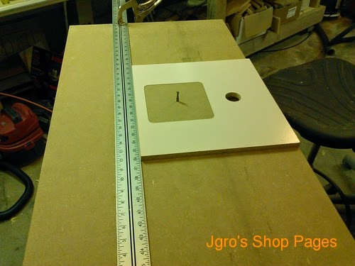 Jgro's Shop Pages: Router Table, Part 2