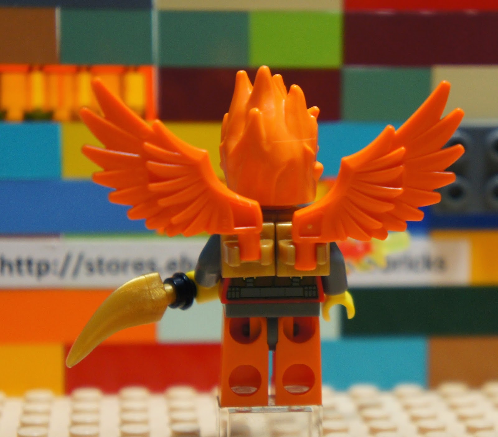 LEGO LOC105 FRAX Minifigure Phoenix Tribe Legends of Chima + Mask ...