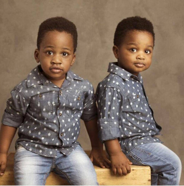 TY Bello's boys are now three years old (photos) - Kemi Filani News